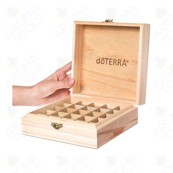 Doterra | Storage & Organization | Nwt Dottera 3pc Set Wooden Logo Box ...